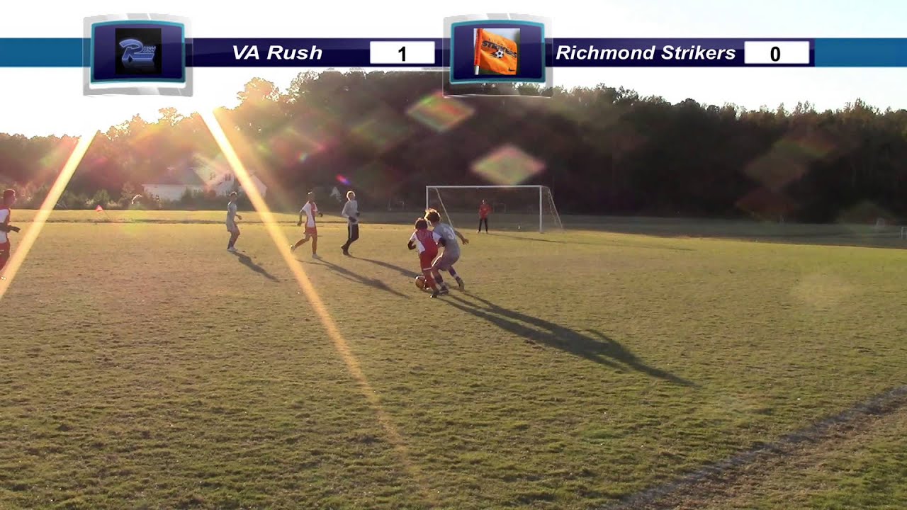 VA Rush U15 vs Richmond Strikers, 11-02-2014 - YouTube