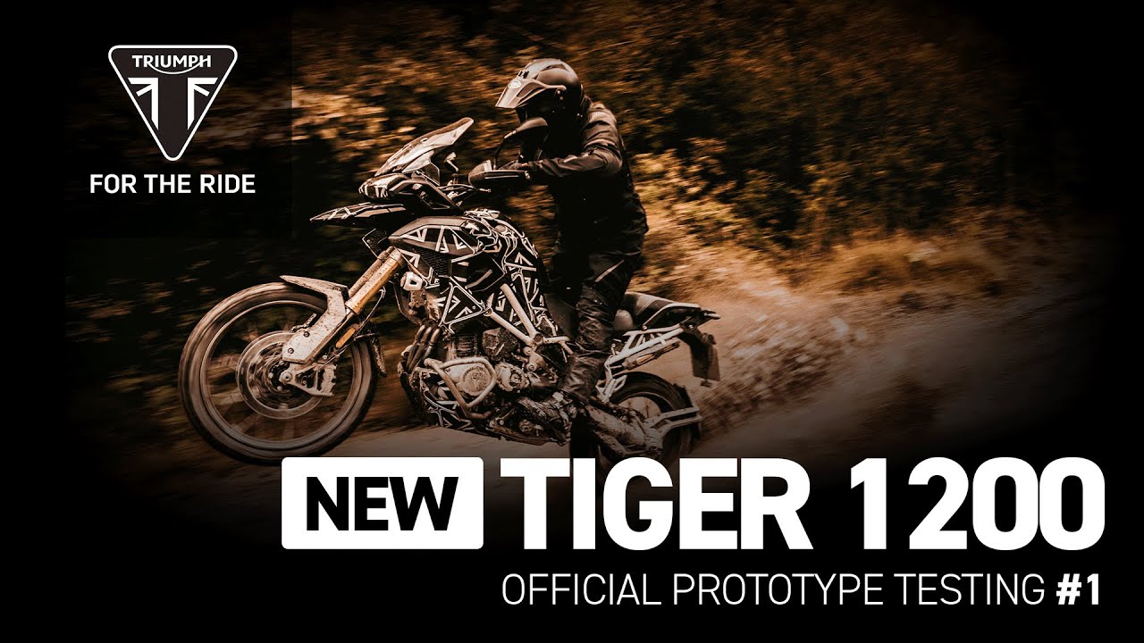 New Tiger 1200 - Official Prototype Testing #1 - YouTube