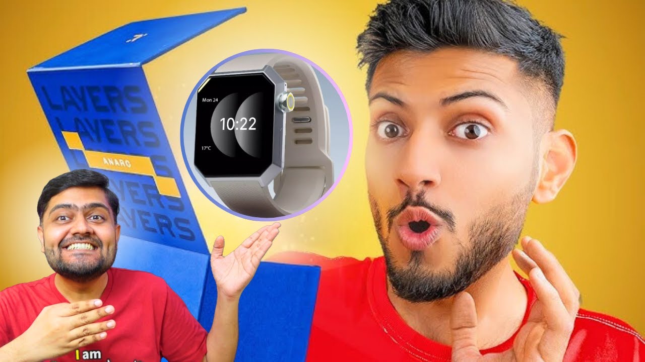 Tech Burner Watch - Anarc Launched #smartwatch #tech #anarcwatch #anarc ...