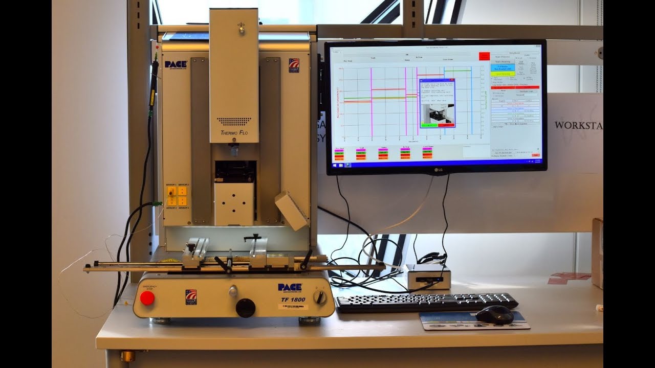 PACE TF 1800 BGA and SMD Rework System || Training Video || Part 2 ...