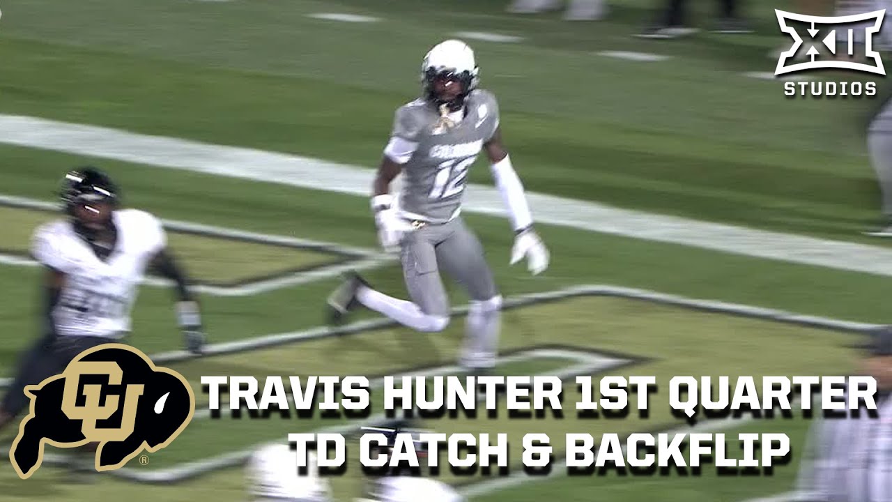 Travis Hunter Snags Redzone TD & Hits the Backflip & Spiderman ...