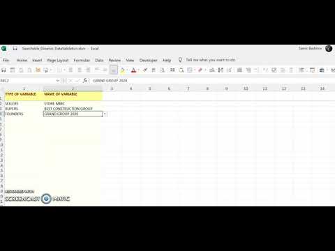 excel dynamic data validation with searchable drop list with vba macros