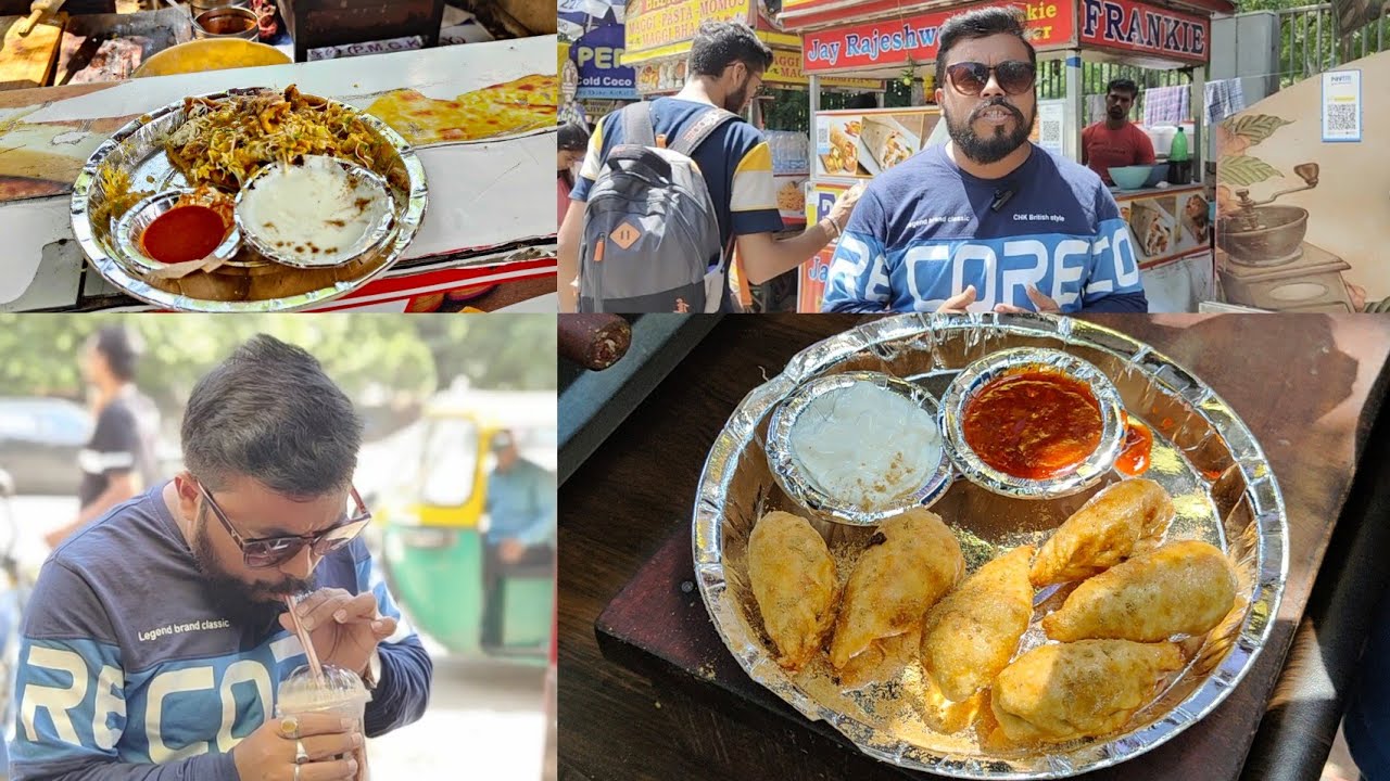 Famous Street Food In HL College||Best Street Food In Ahmedabad|| - YouTube