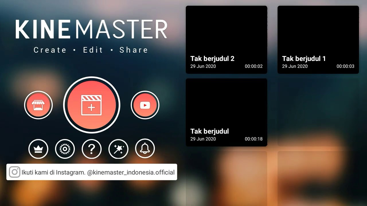 Tutorial Intro Kinemaster Simple Tutorial Youtube