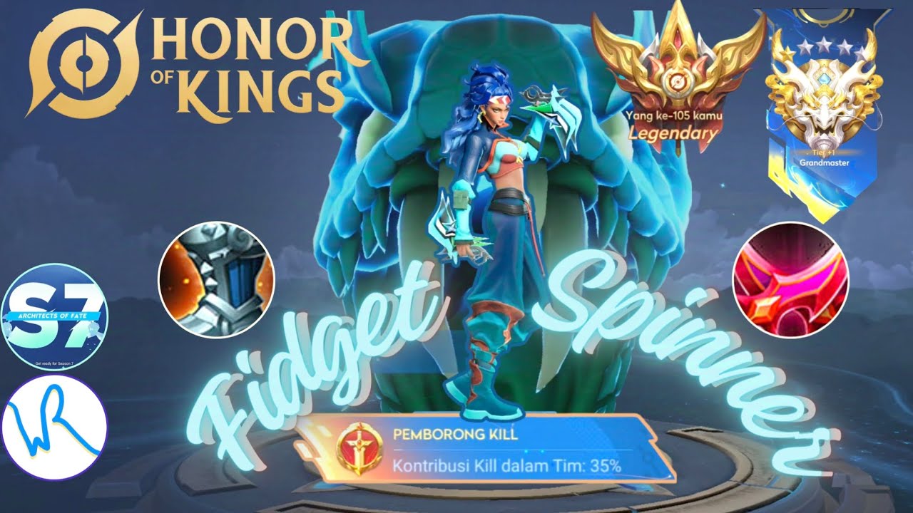 HOK, "Gameplay in Grandmaster Tier with Luara Hero and Beat of the ...