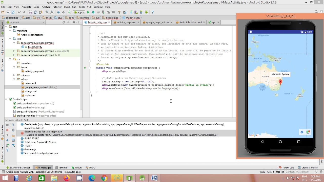 How To Use Google Map In Android Studio YouTube How To Use Google Map In Android Studio YouTube