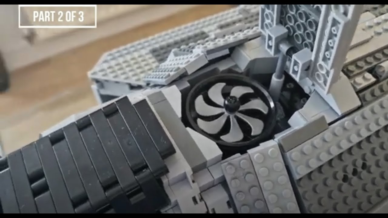 Part 2 of 3 detailed look at my custom Lego build inspired by a F-35 ...