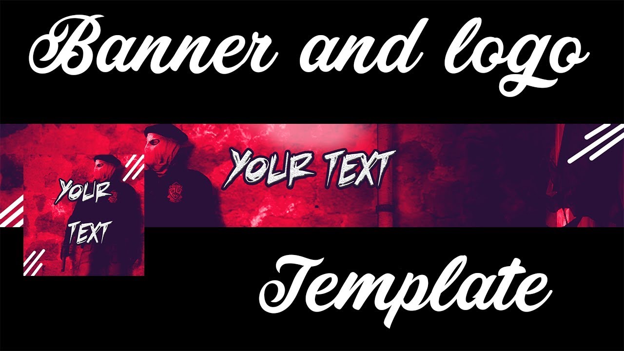 Free CS:GO Banner + Logo Template - YouTube