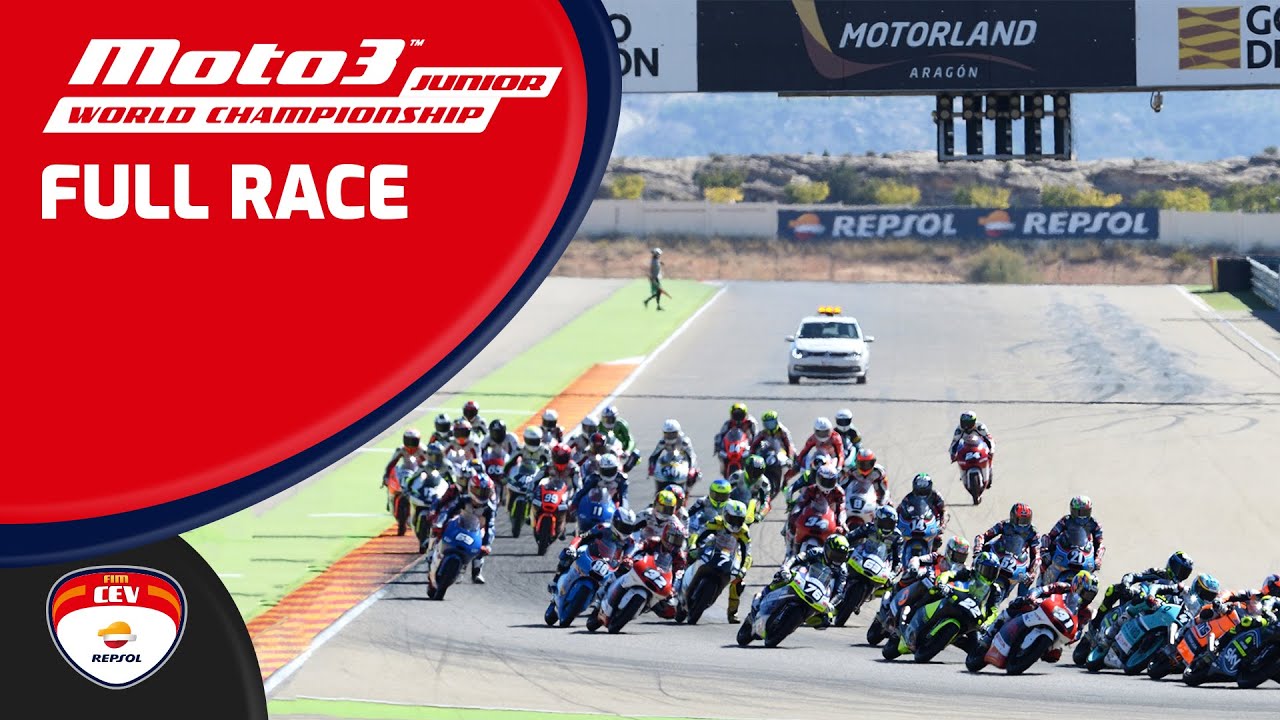 Full Race | Motorland Aragón 2017 | Moto3 | FIM CEV Repsol - YouTube