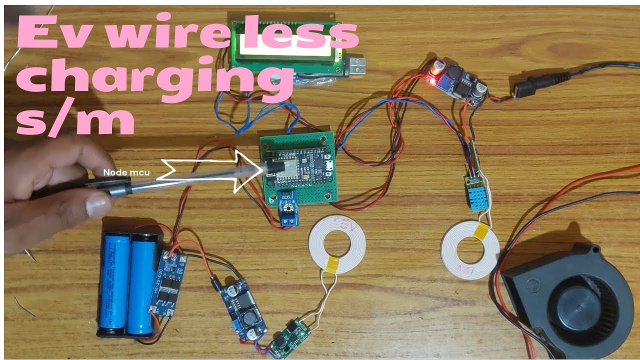 ev wireless charging - YouTube