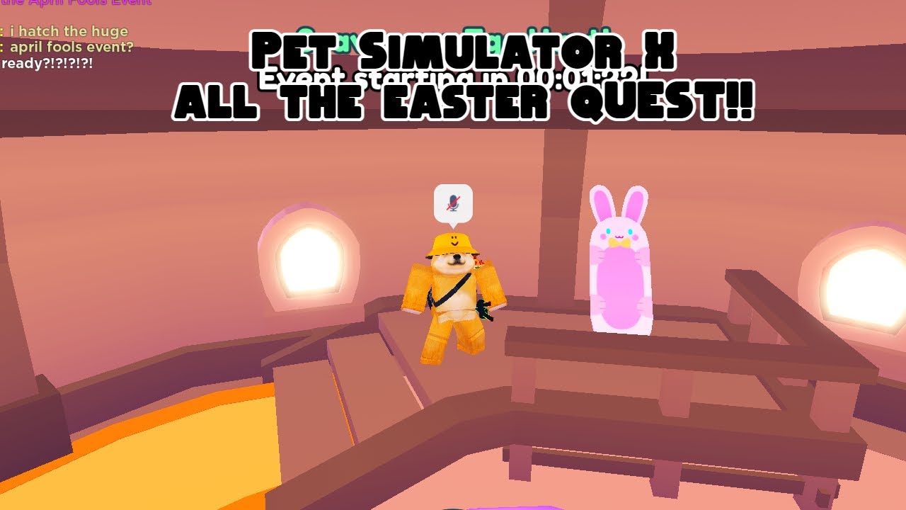 Pet Simulator X Easter Update All Quest - YouTube