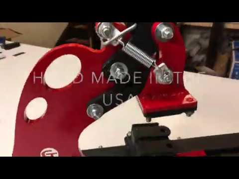 CUSTOM US MADE ROPE CLAMPS AND COMPOUND LEVER PRESS. - YouTube