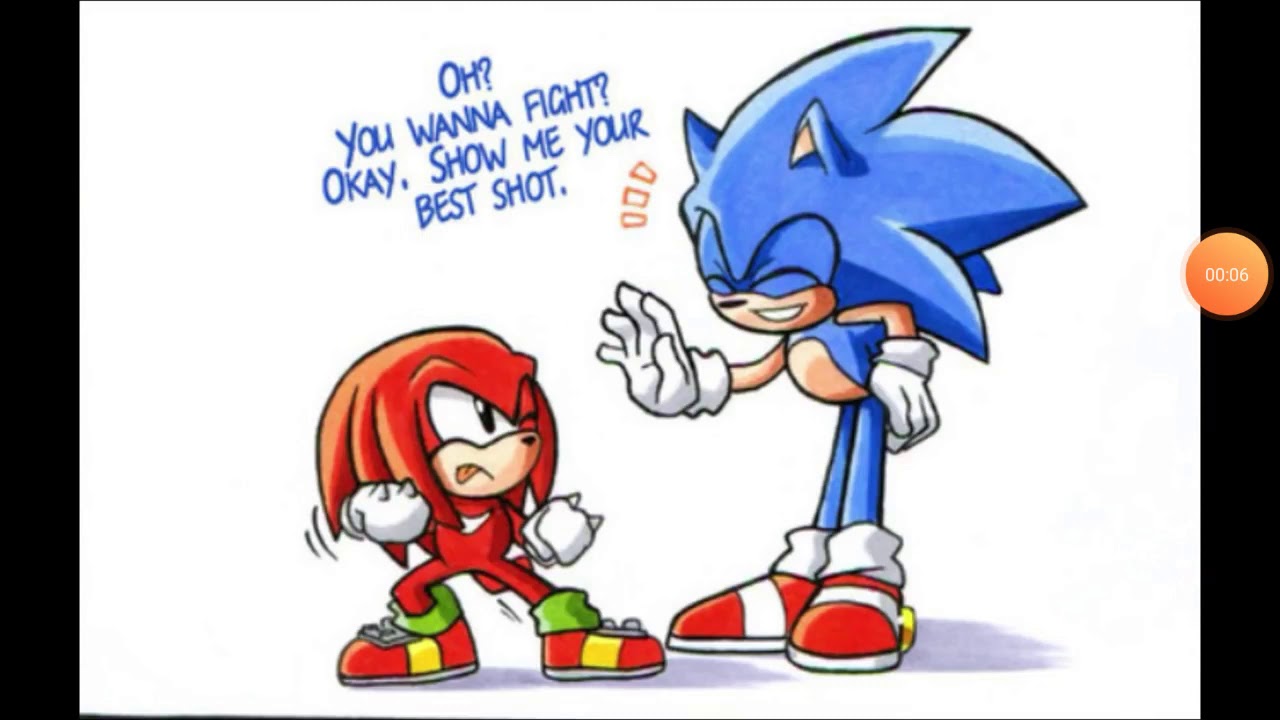 Little Knuckles. Sonic Comic Dub - YouTube