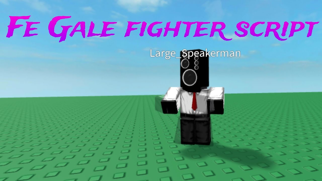 Fe Gale Fighter Script Vega X Roblox Youtube