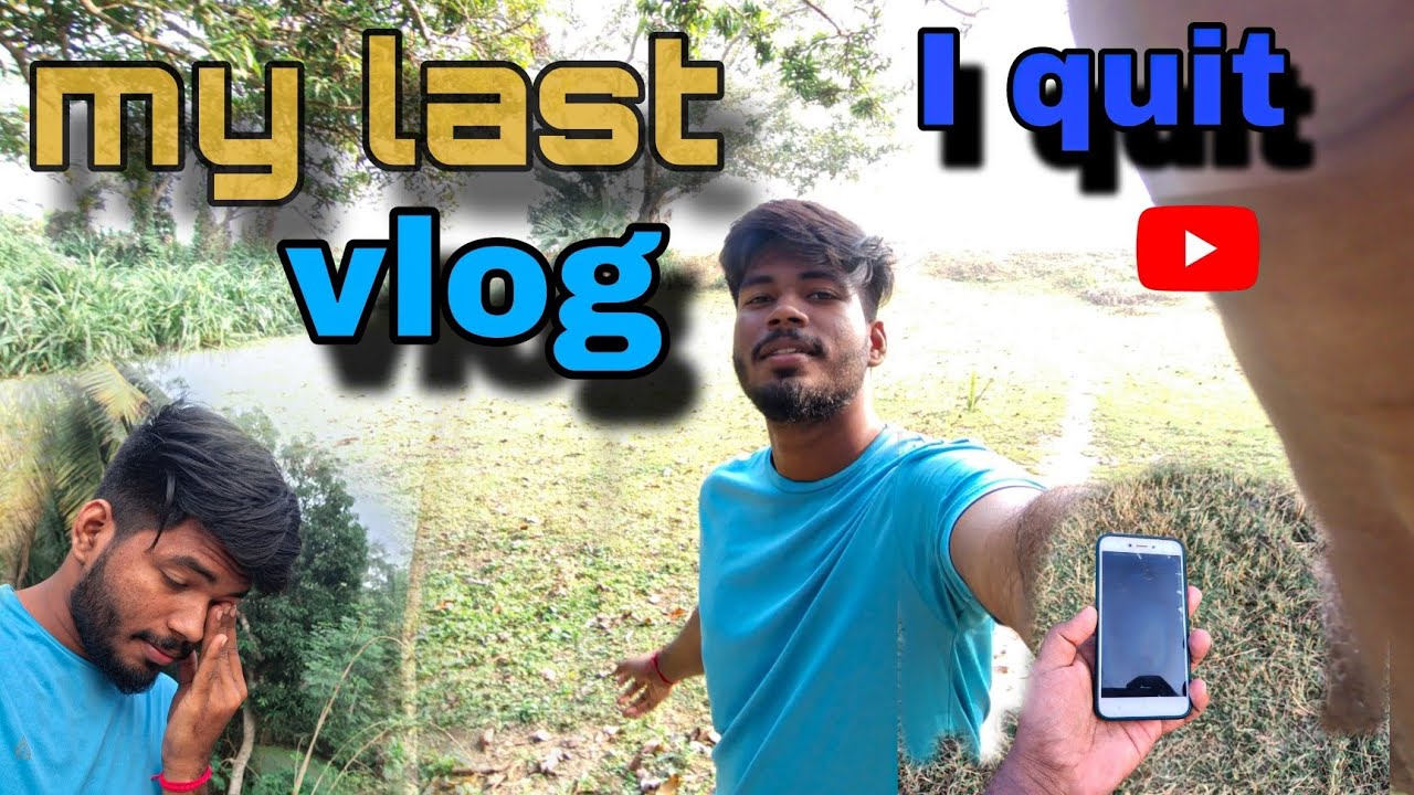 my last vlog 😭 / No more youtube // No more vlogs I quit youtube?The ...