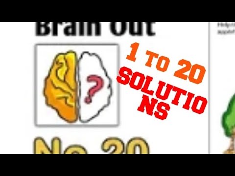 BRAIN OUT levels 1,2,3,4,5....to 20.|| Walkthrough - YouTube