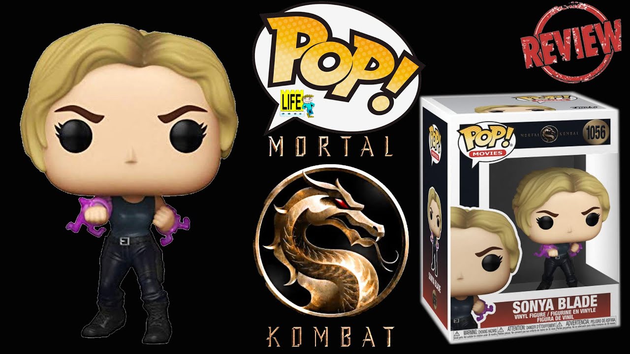 POP Life: Funko POP #1056 Mortal Kombat Movie Sonya Blade Unboxing ...