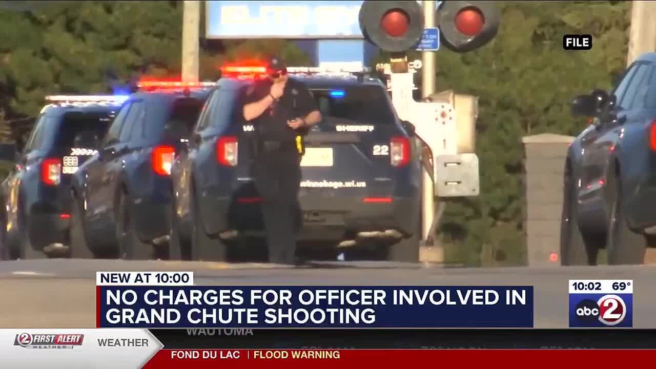 No charges for officer involved in Grand Chute shooting - YouTube