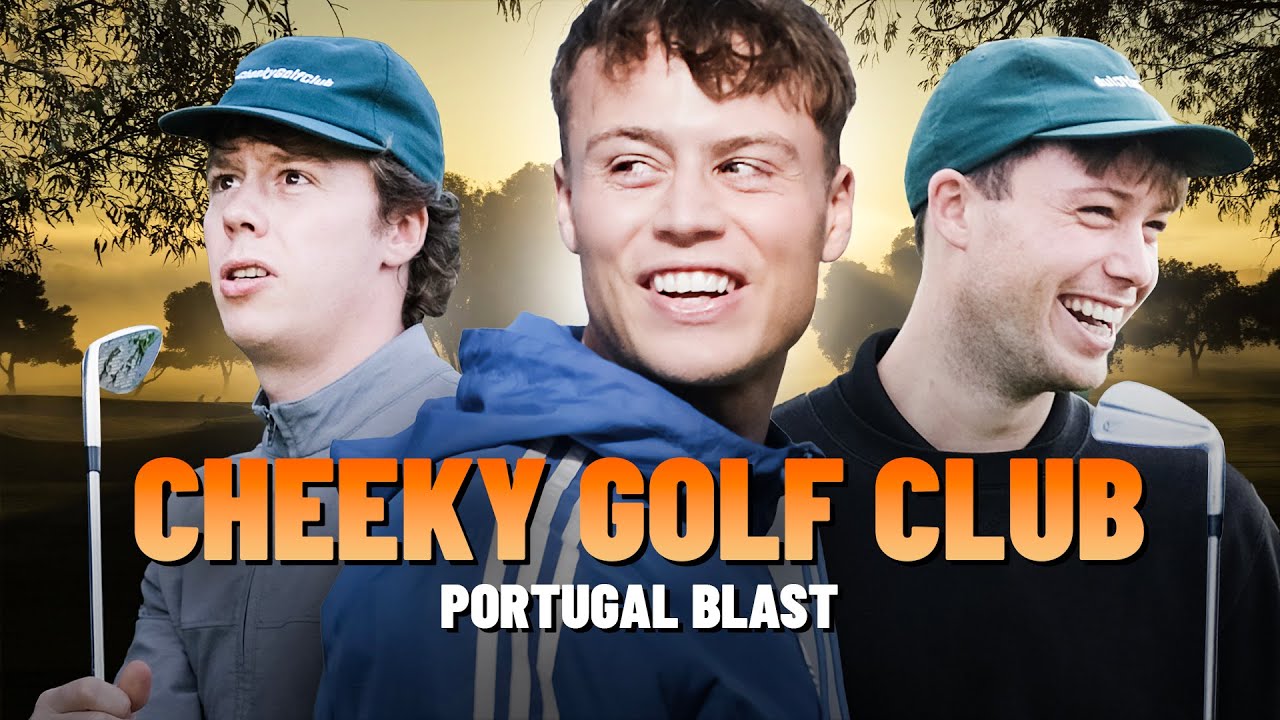 Cheeky Golf Club Takes on the Wind🌪️ 9-Hole Scramble in Portugal ...