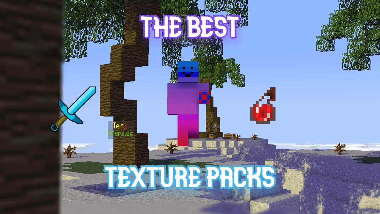 BEST 3 Texture Packs For Minecraft 1.8.9 PVP / FPS Boost... - YouTube