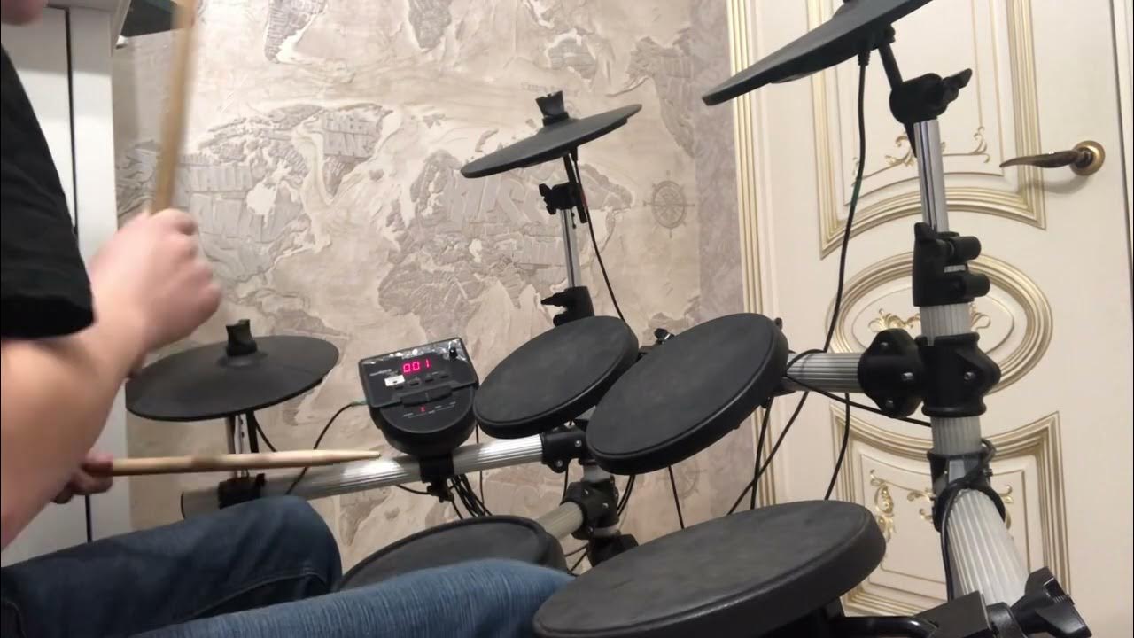 Сектор газа-лирика (drum cover) - YouTube