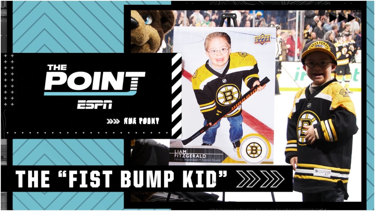 The story behind the Boston Bruins No. 1 fan “Fist Bump Kid” ️ | NHL ...