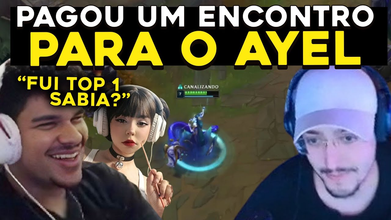 AYEL TENTANDO IMPRESSIONAR A "WEBNAMORADA" 🤓, DYNQUEDO APOSENTADO ...