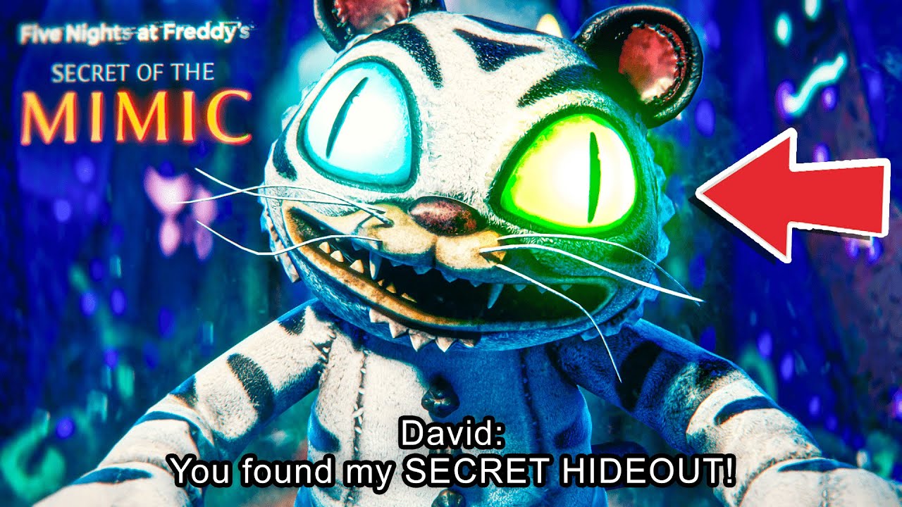 FNAF Secret of the Mimic: FINDING the SECRET ANIMATRONICS! (The END ...