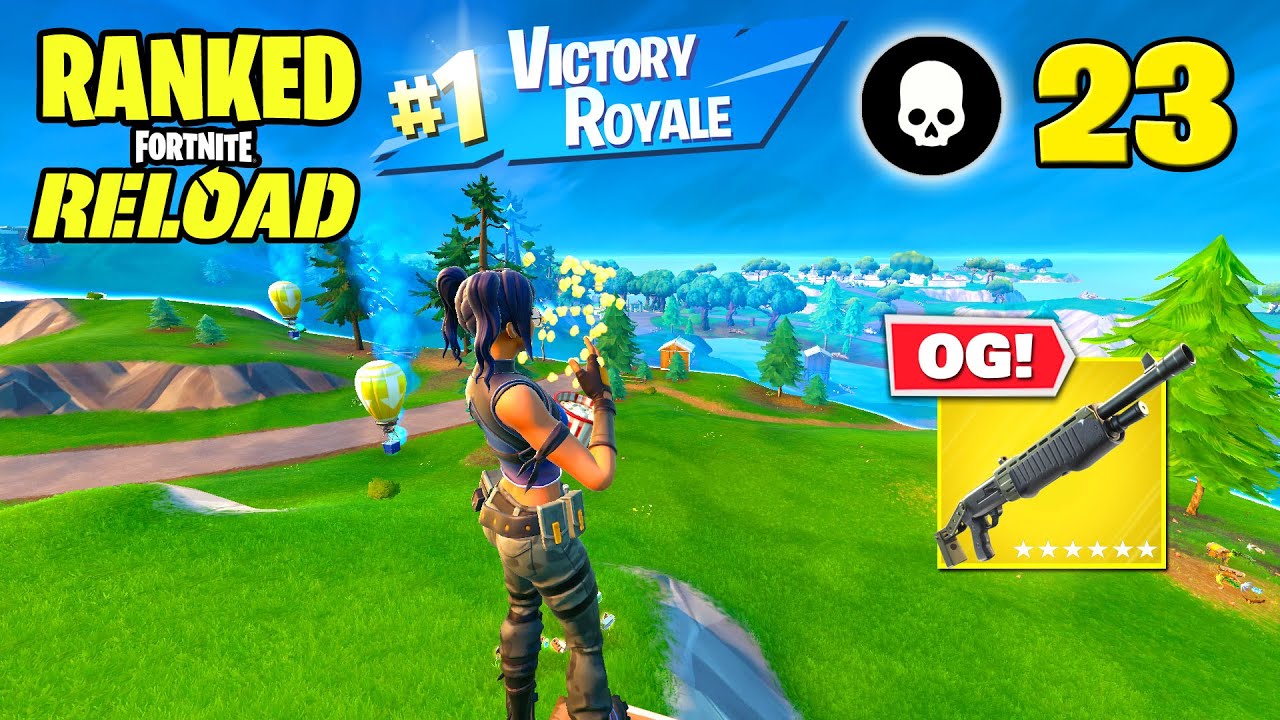 Fortnite RANKED Reload | High Kill Solo vs Squads OG Gameplay (INSANE ...
