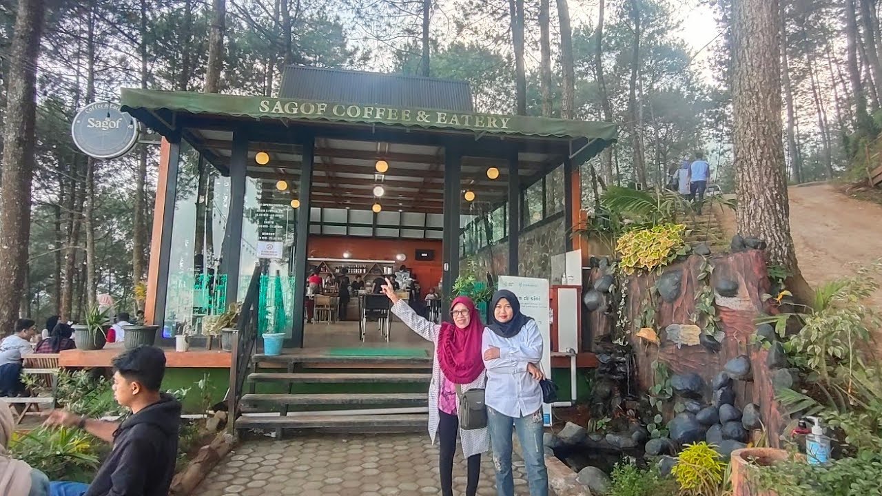 terbaru telaga surian kuningan#suasana sagof coffe kuningan - YouTube