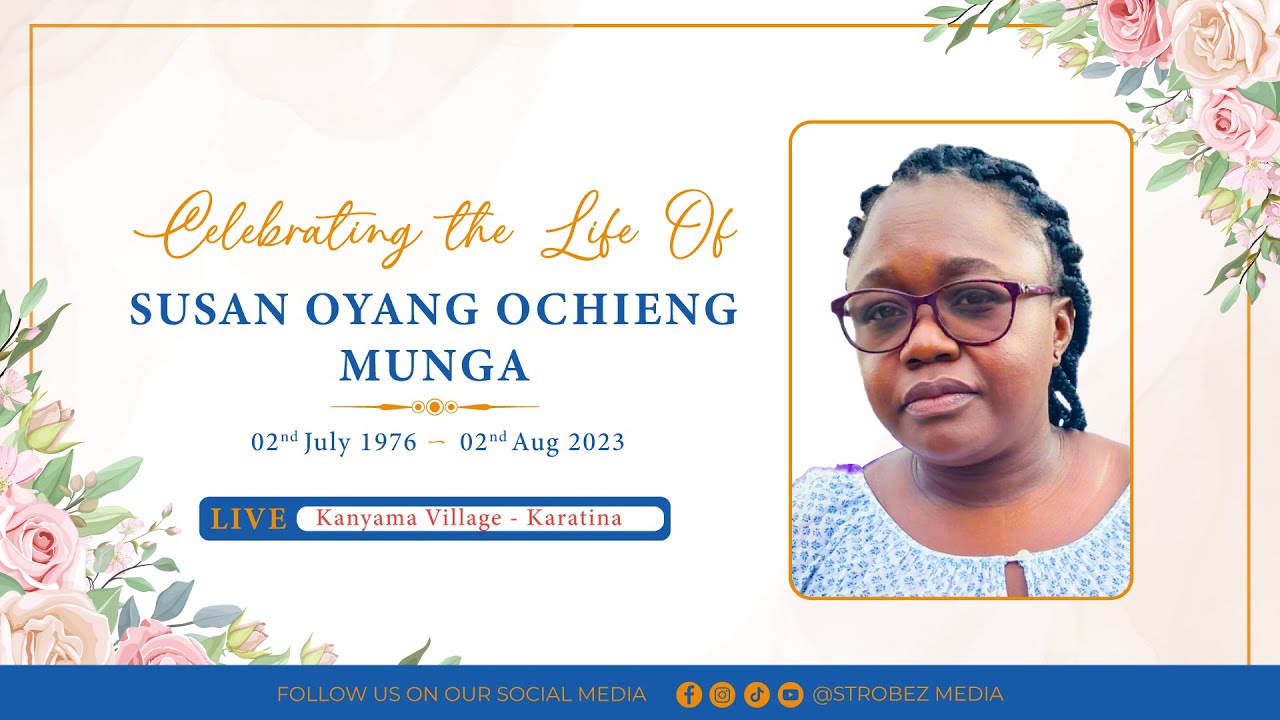 🔴𝐋𝐈𝐕𝐄: 𝗜𝗡 𝗟𝗢𝗩𝗜𝗡𝗚 𝗠𝗘𝗠𝗢𝗥𝗬 𝗢𝗙 𝗦𝗨𝗦𝗔𝗡 𝗢𝗬𝗔𝗡𝗚 𝗢𝗖𝗛𝗜𝗘𝗡𝗚 𝗠𝗨𝗡𝗚𝗔 🌹 𝟭𝟵𝟳𝟲 – 𝟮𝟬𝟮𝟯 ...