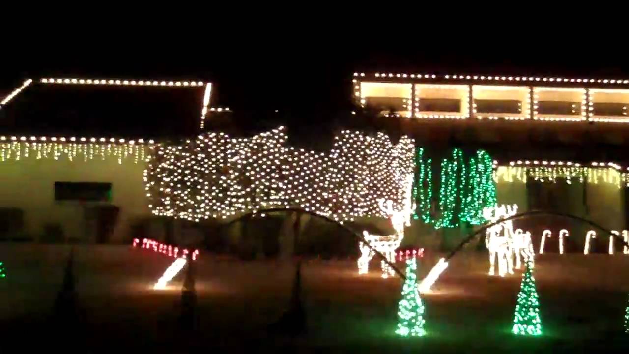 Pecan Christmas Lights-Frosty - YouTube