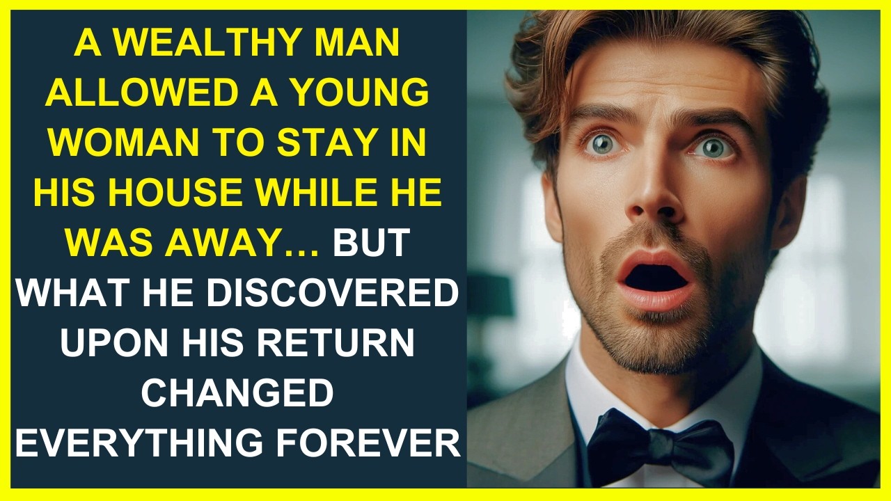 A WEALTHY MAN LET A YOUNG WOMAN STAY IN HIS HOME… WHAT HE FOUND ON ...