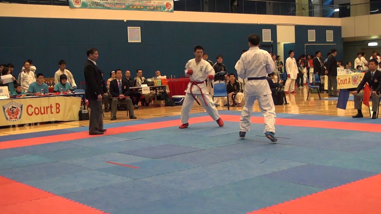 Hong Kong Team Karate Tournament 2011 - Kumite 7 - YouTube