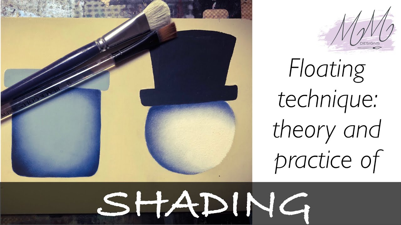 Decorative Painting Tutorial - How to float color and shading with ...