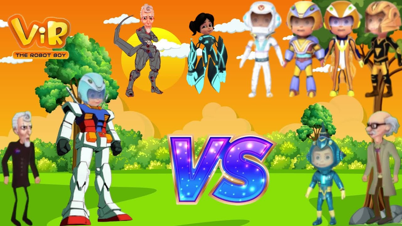 vir the robo boy vs vir the robo boy | robot boy suit on | robo wala ...