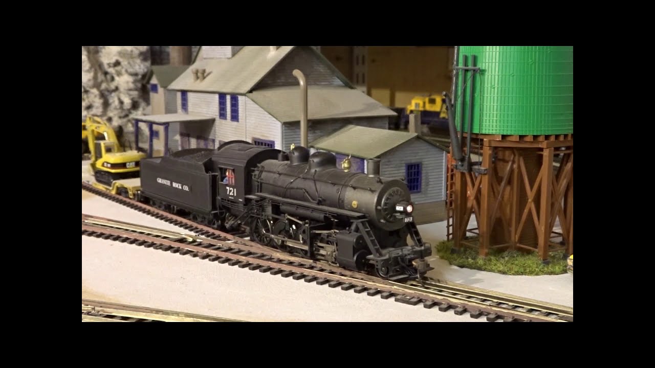 Steam Lok 2-8-0 Bachmann HO / ESU Loksound - YouTube