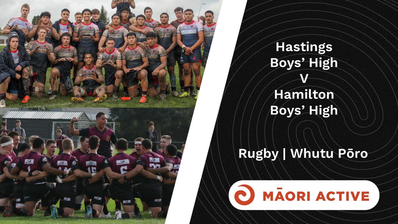 Super 8 Rugby First XV | Hastings Boys' College vs Hamilton Boys' High ...
