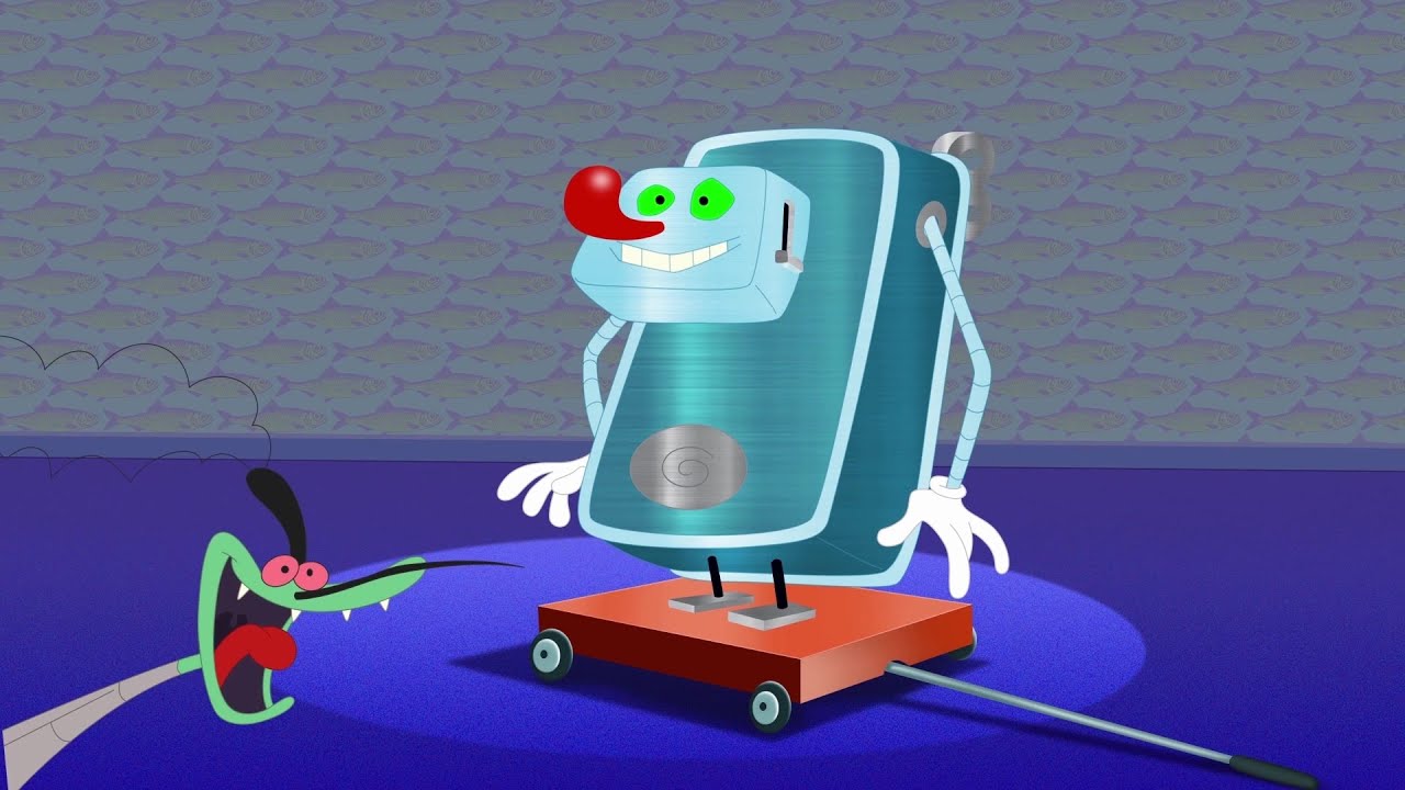 Oggy and the Cockroaches - Oggy Robot (s06e45) Full Episode in HD - YouTube