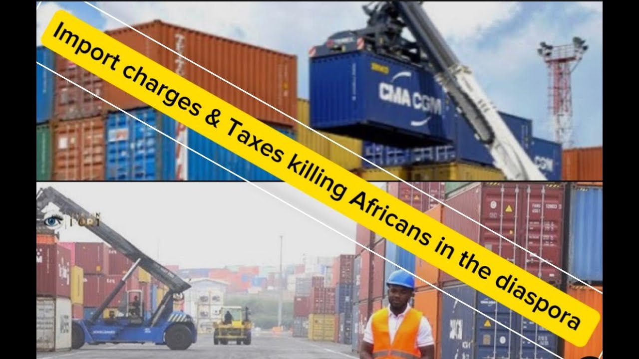 Tax on Imports: Ports charges and Effects on Africans in the Diaspora ...