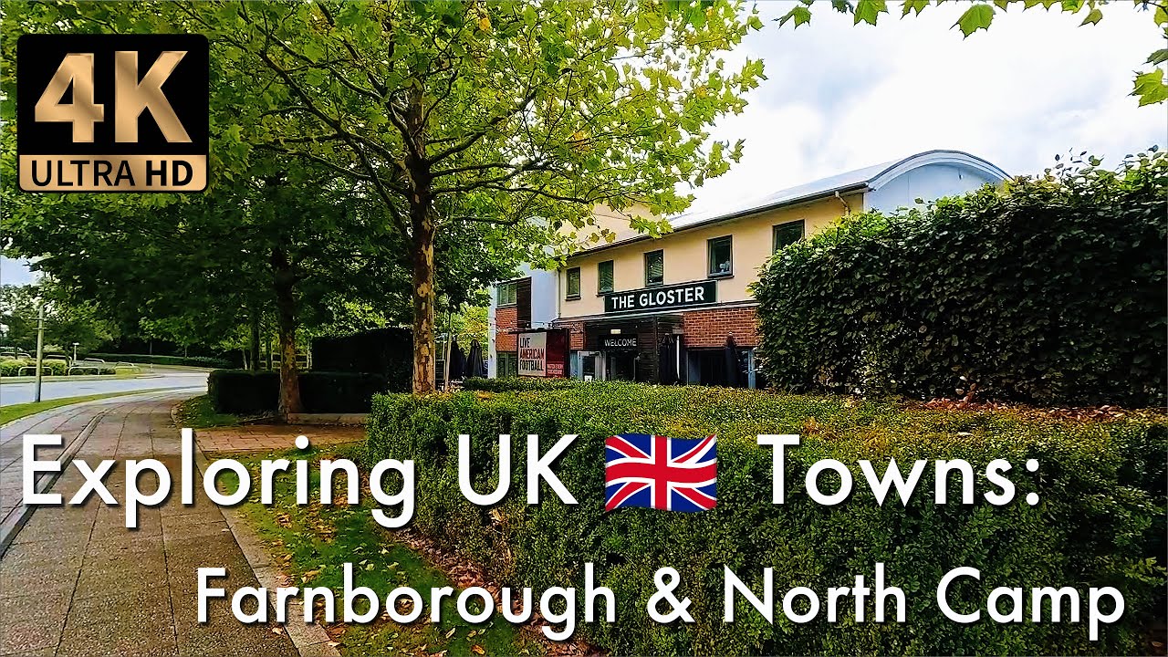 Exploring Farnborough: A Walk to North Camp and Through Residential ...