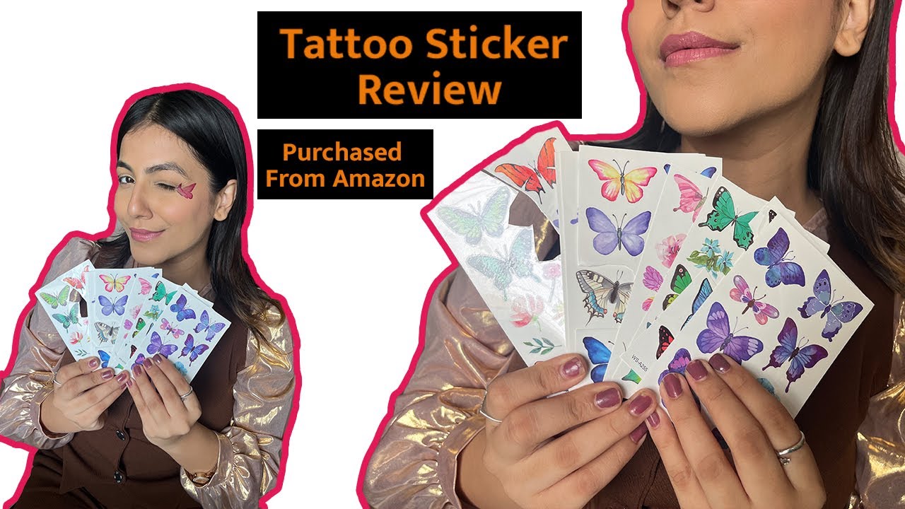 Amazon Tattoo Stickers Review & Easy Application Guide | Temporary ...
