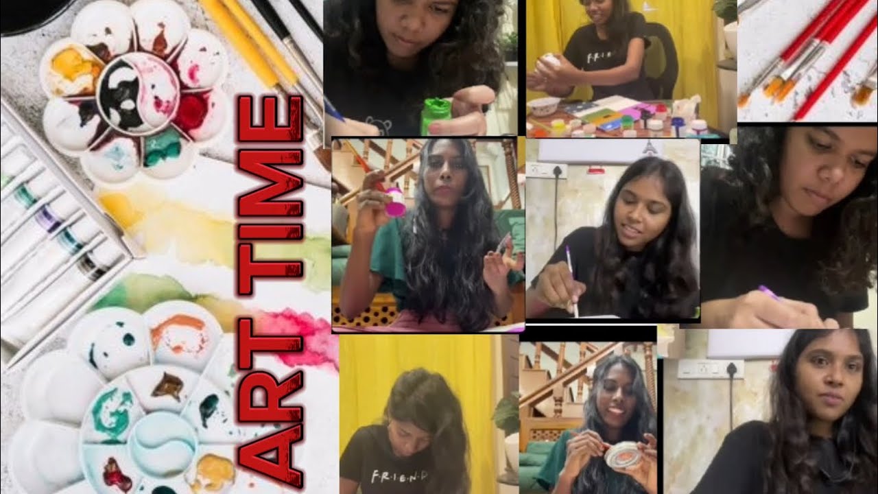 Art time- Lets paint together🎨 #painting #art #creative #arttherapy # ...