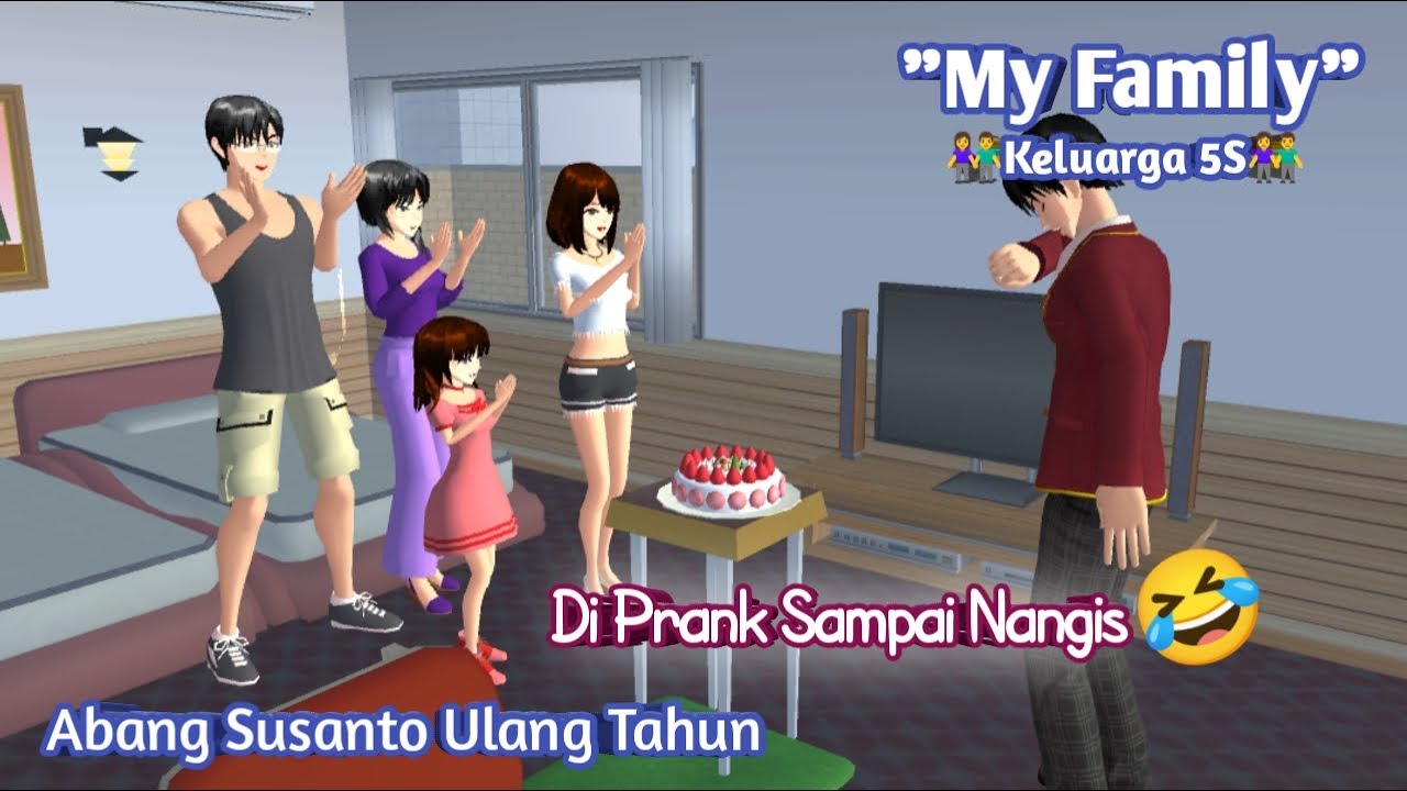 MY FAMILY | Susanto Ulang Tahun | DRAMA SAKURA SCHOOL SIMULATOR - YouTube