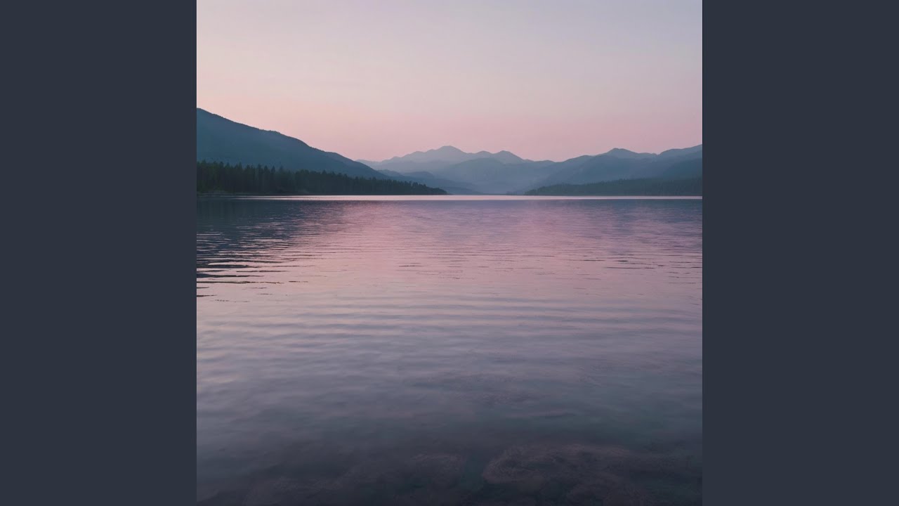 pale dusk over water - YouTube