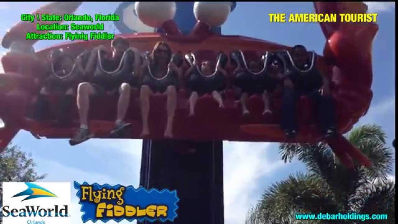 American Tourisit | Seaworld Orlando - Flying Fiddler - YouTube