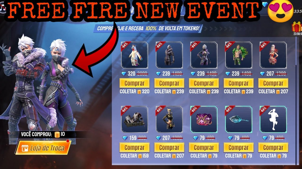 free fire new event | ff new event |purple shade bundle |tonight update ...