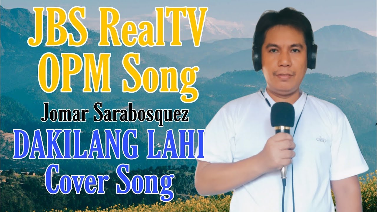 DAKILANG LAHI COVER ORIGINAL SINGER ANTHONY CASTELO PERFORMED BY JOMAR ...