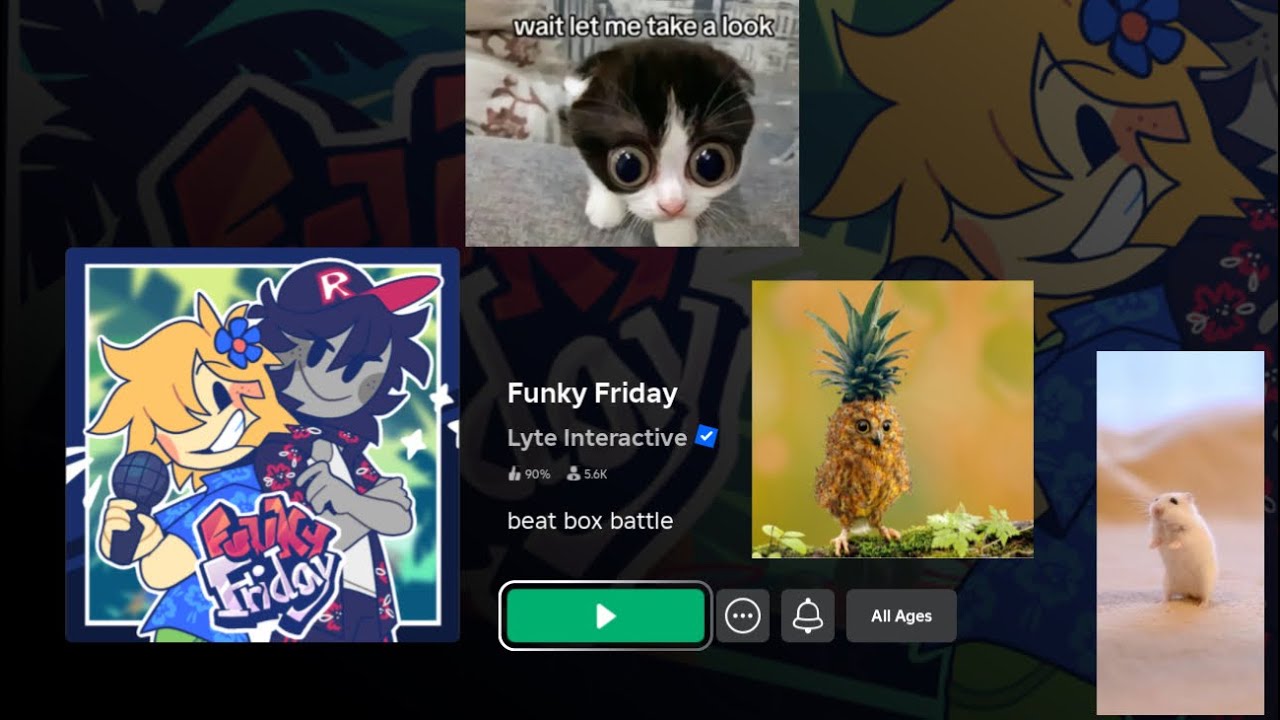 Roblox Funky Friday Practicing Using Controller 2 - YouTube