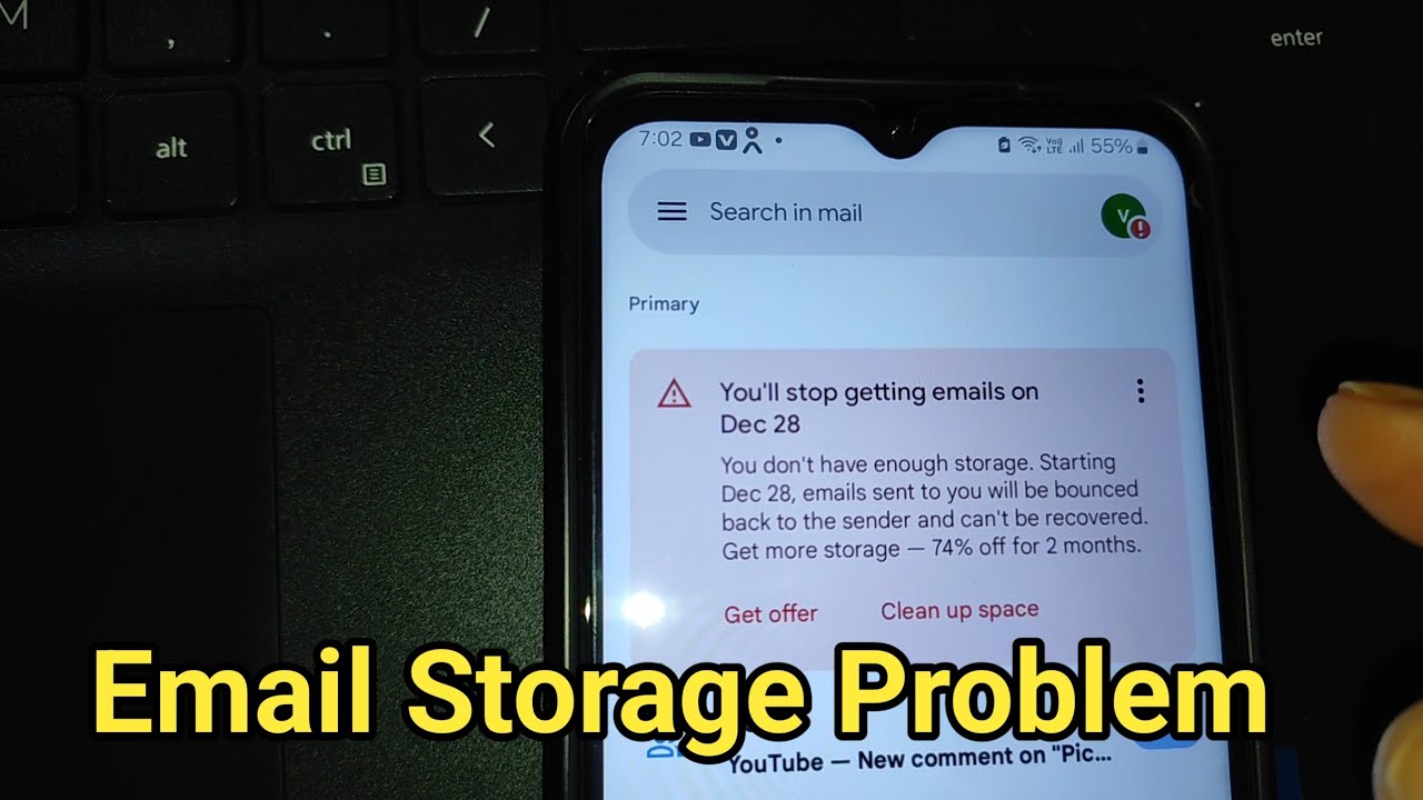 Email Storage Problem | Gmail Storage Full Hone Par Kya Kare | Google ...